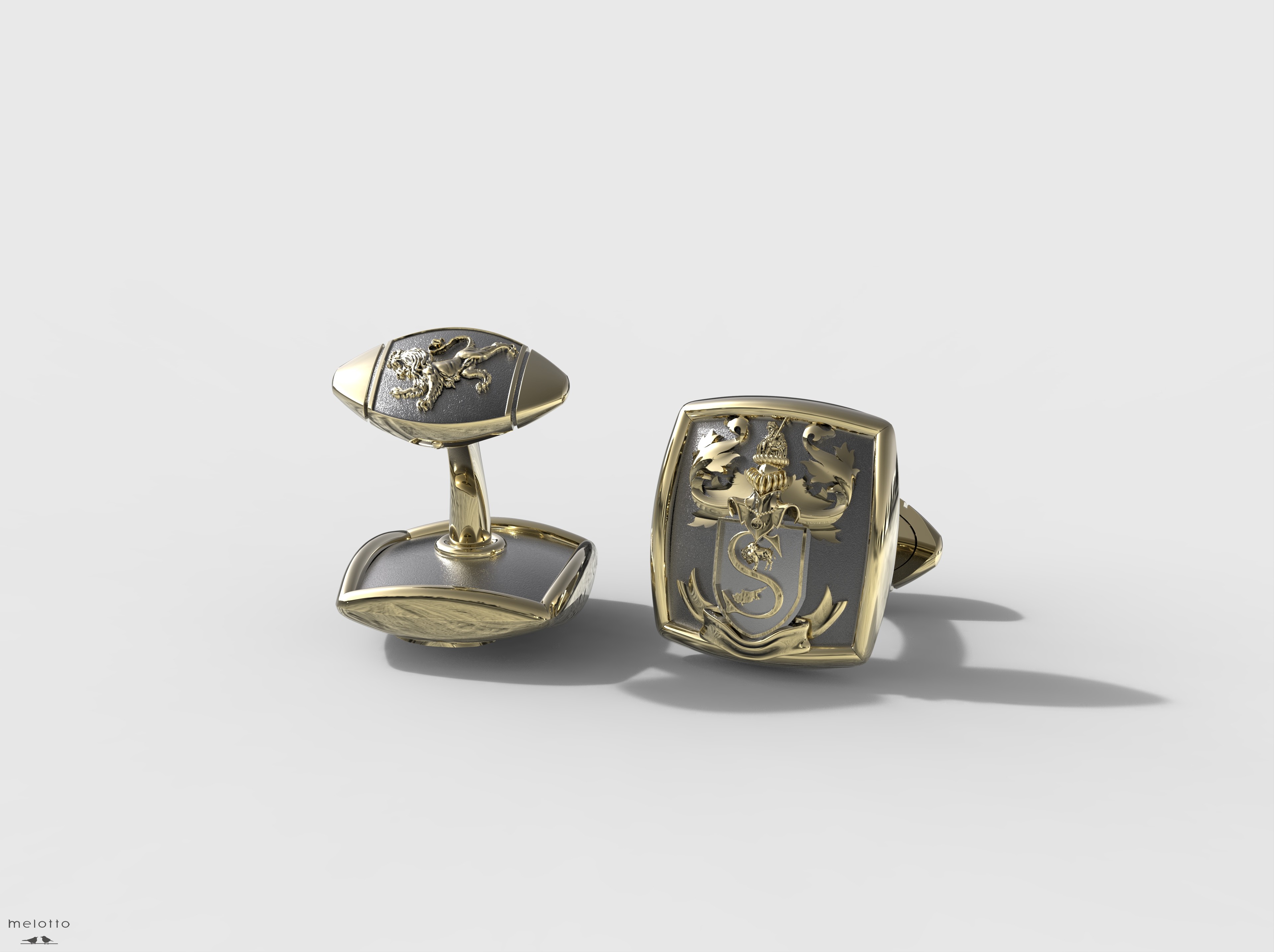 Запонки с гербом