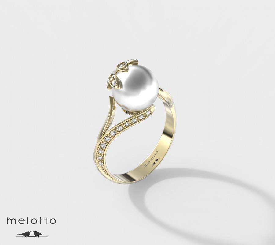 Женские кольца из золота - каталог с фото и ценой