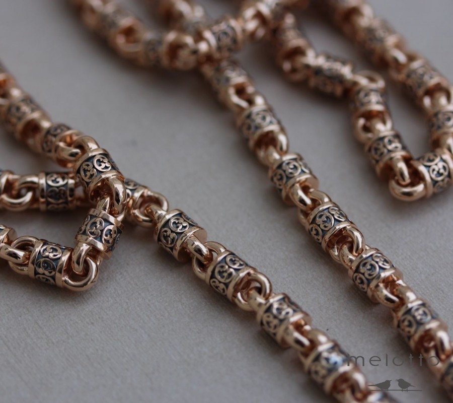 Мужские золотые цепочки